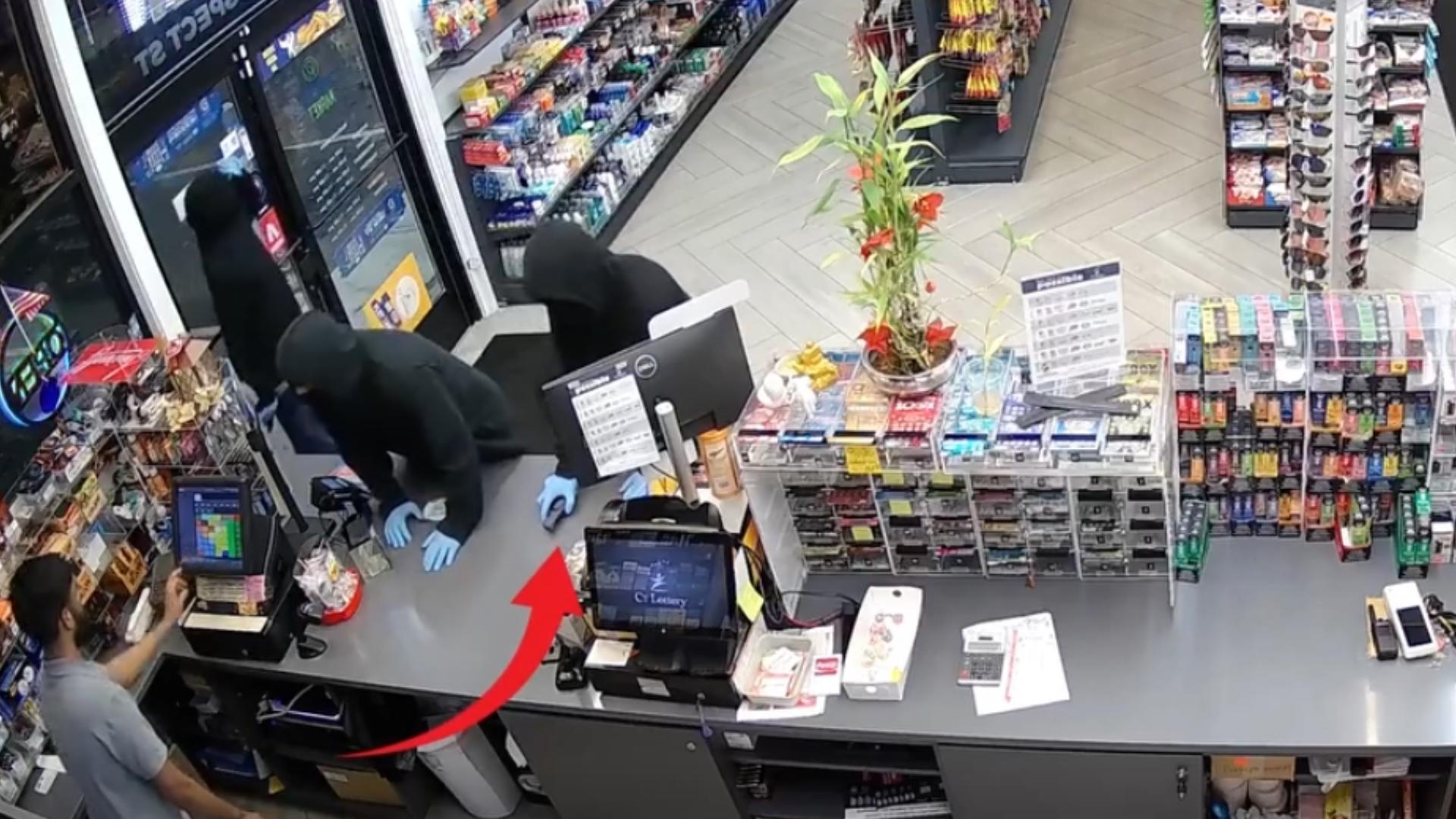 3 Masked Suspects Hold Up Citgo Gas Station In Naugatuck Armed Robbery