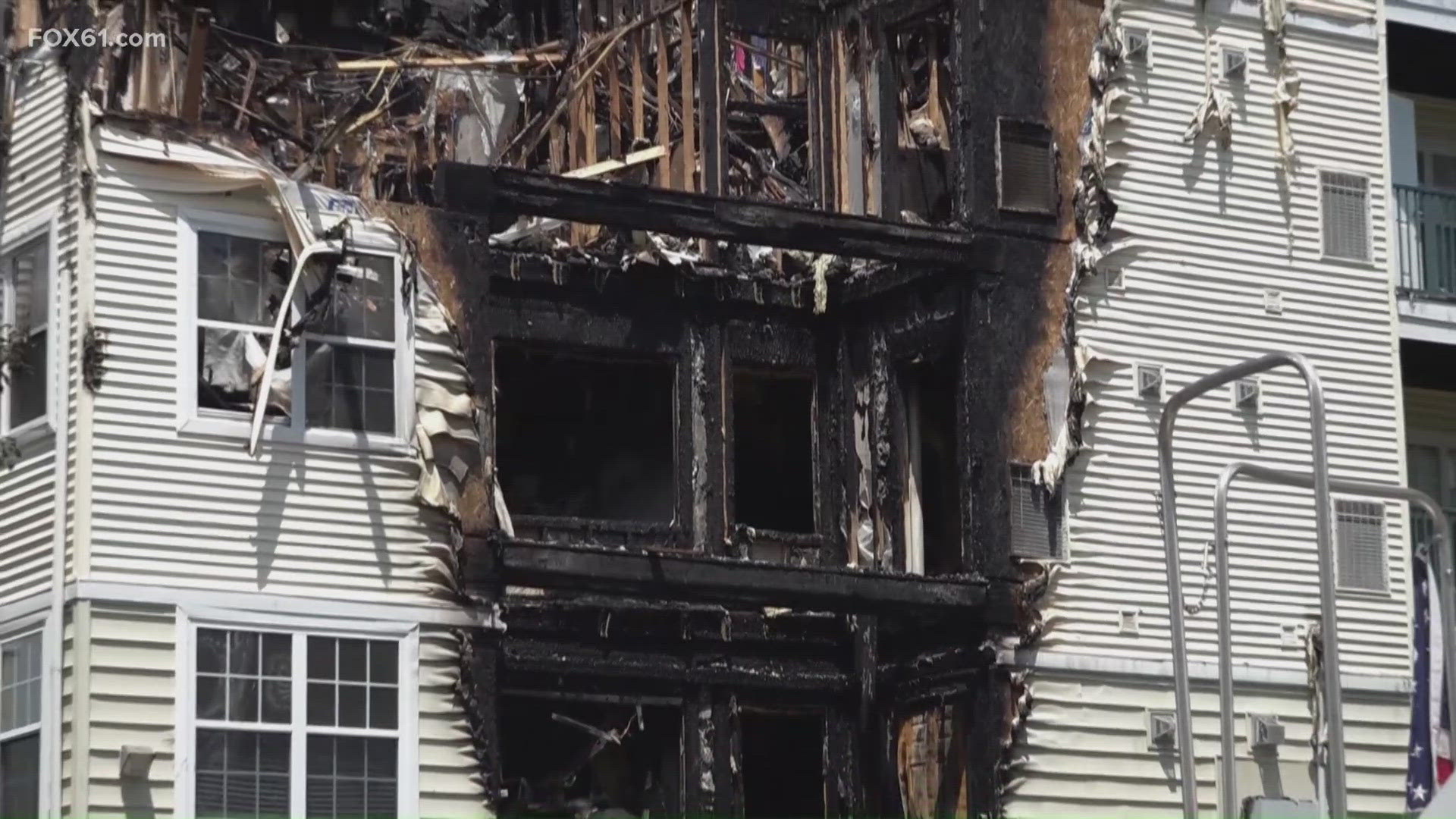 47 families displaced by scorching blaze at Groton apartment building ...