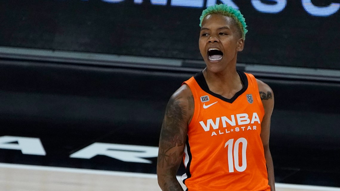 Connecticut Sun sign WNBA All-Star Courtney Williams | fox61.com