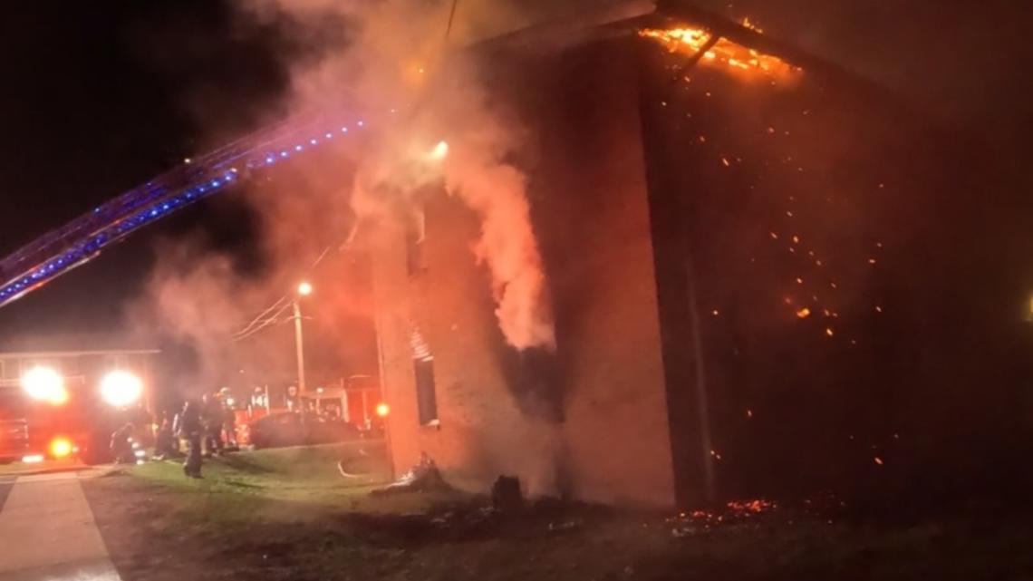 Person rescued in critical condition after Manchester apartment fire ...