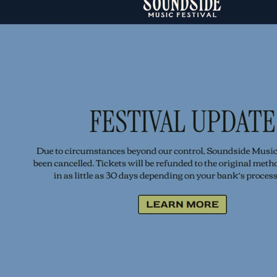 Bridgeport, Conn. Soundside Music Festival canceled | fox61.com