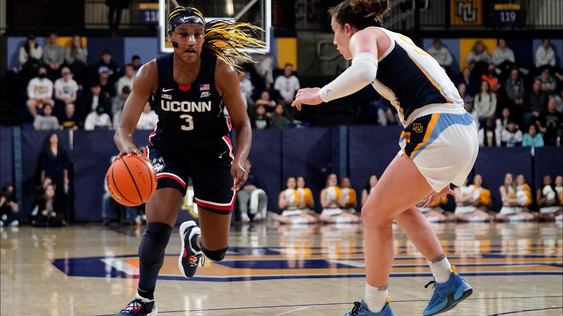 UConn star Aaliyah Edwards named 3rd Team All-American | fox61.com