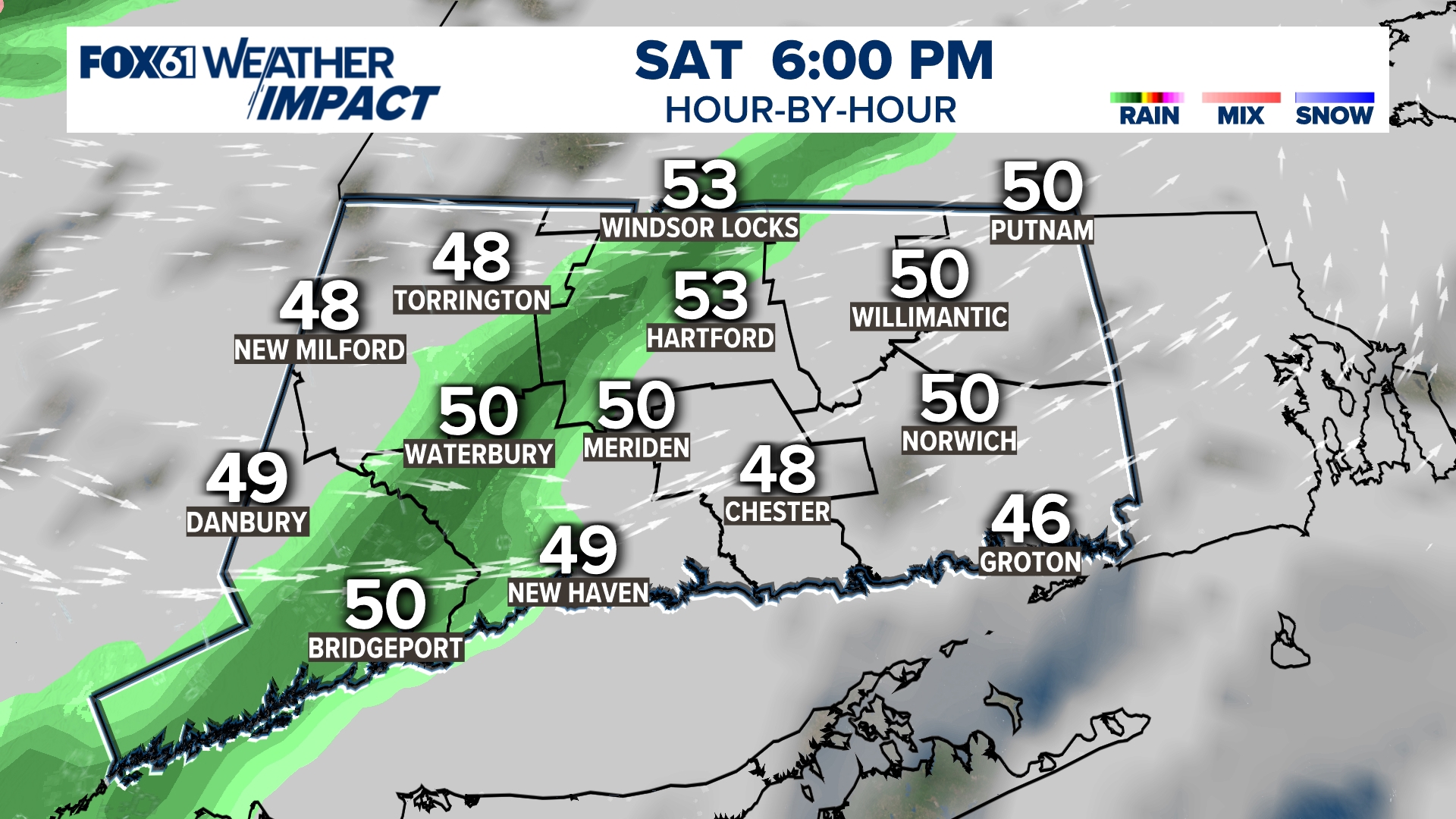 Connecticut's latest weather forecast | fox61.com