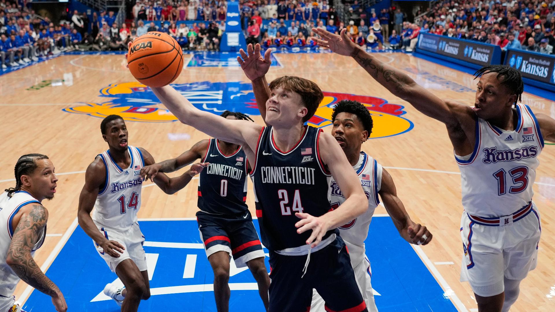 What we learned after UConn men earn first ever win over Kansas | fox61.com