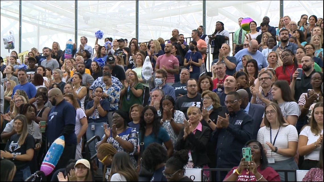 New Haven school staff, educators celebrated ahead of school year ...