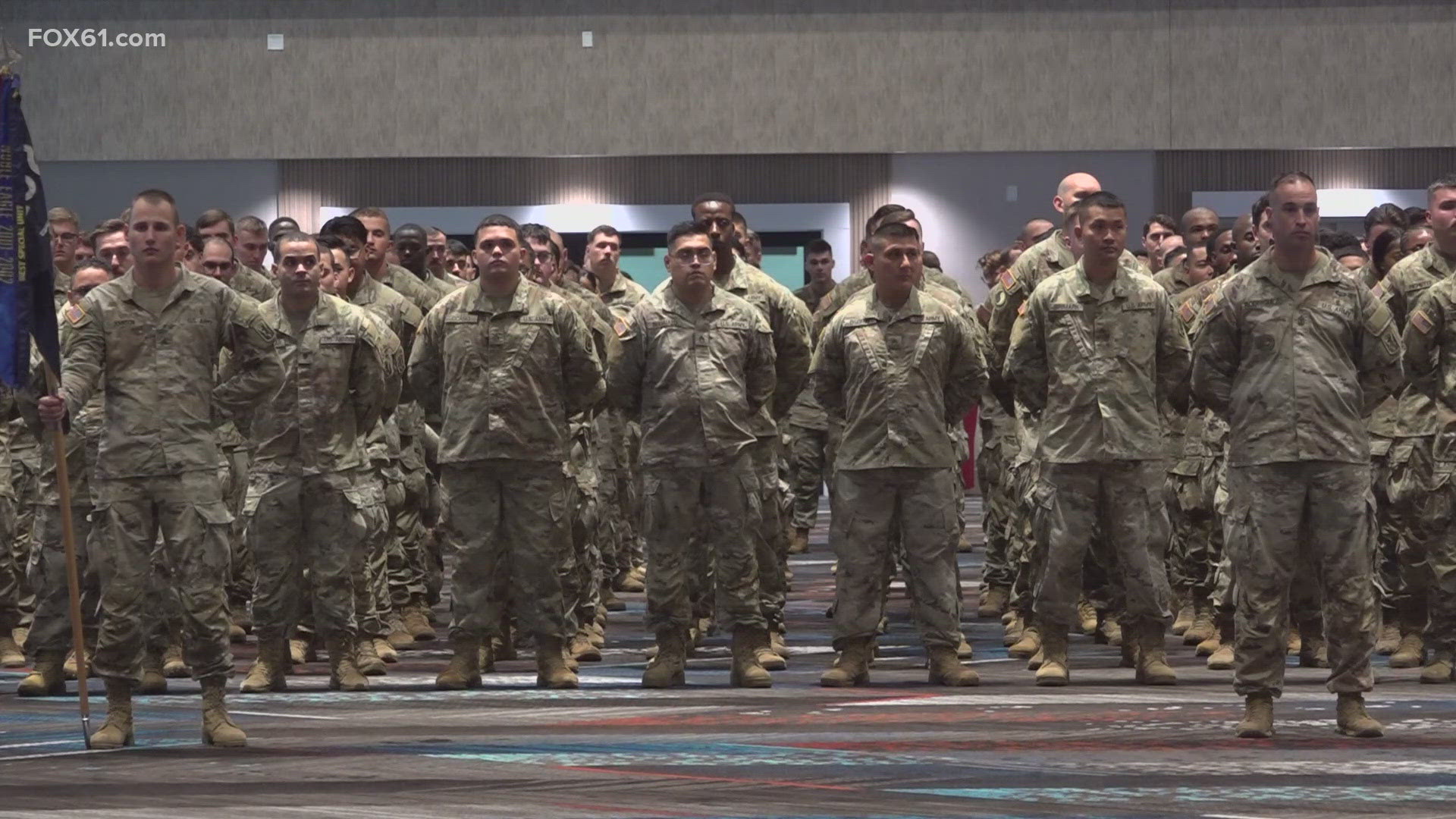 Send off ceremony celebrates more than 600 CT National Guard members ...