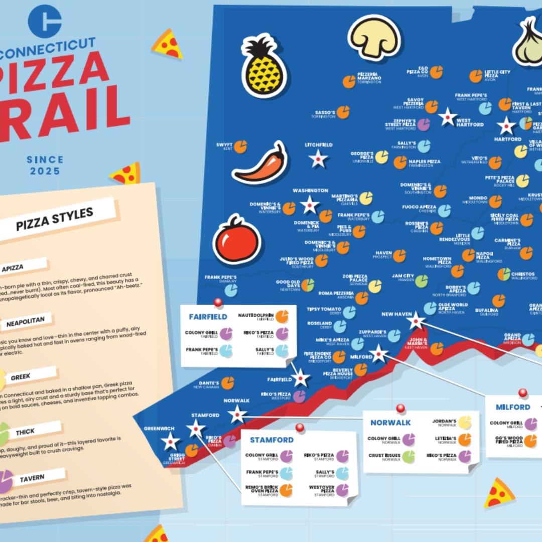Connecticut Pizza Trail revealed: Who has the top-ranking apizza ...