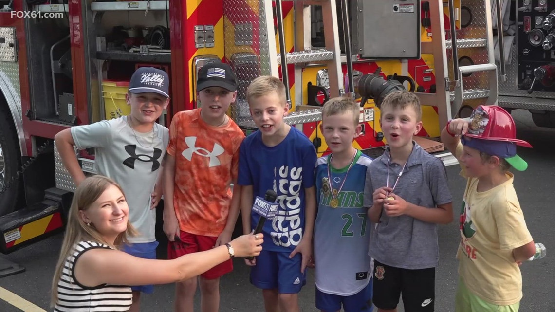 Suffield's first responders show out at National Night Out | fox61.com