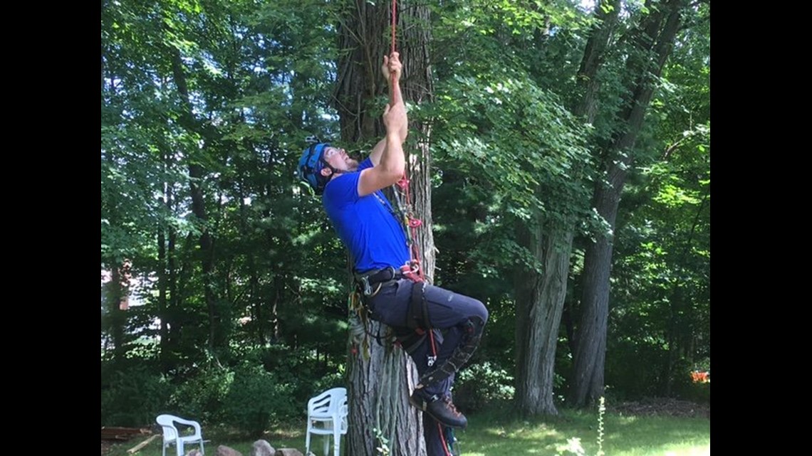 Local man set to compete in tree climbing competition next week | fox61.com
