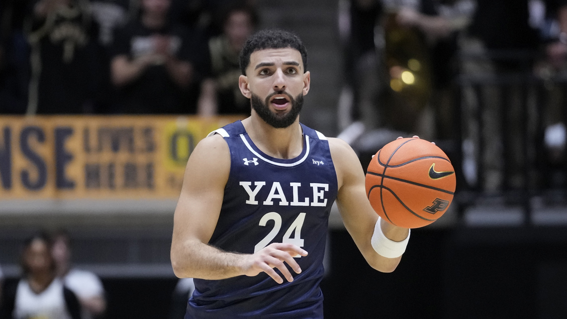 Yale men's basketball to face Texas A&M in first round of NCAA Tournament | fox61.com
