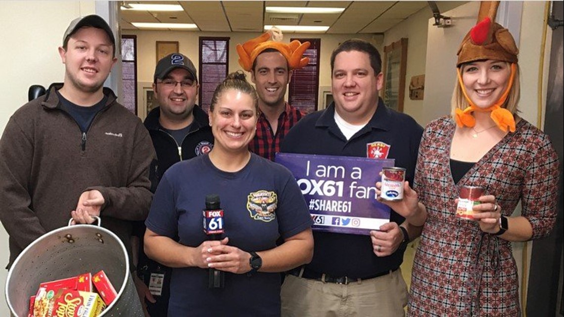 Derby Fire Department helps seniors in time for Thanksgiving | fox61.com