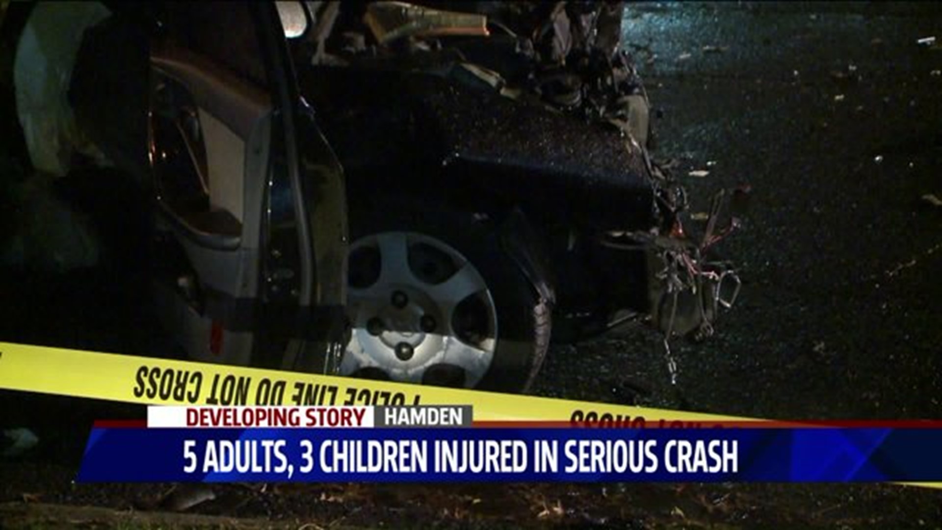 Police: Woman ran red light, causing 4-car crash in Hamden | fox61.com