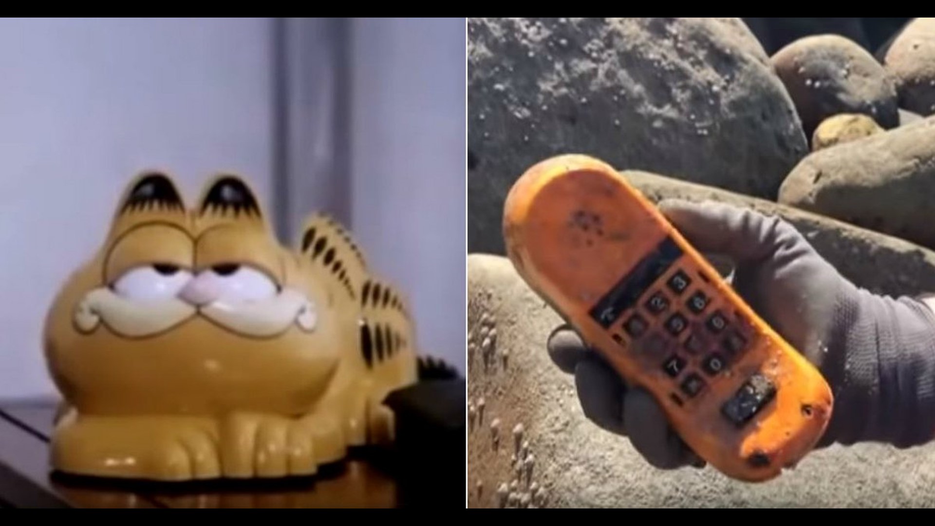 For 35 years, Garfield phones kept washing ashore in France. Now the ...