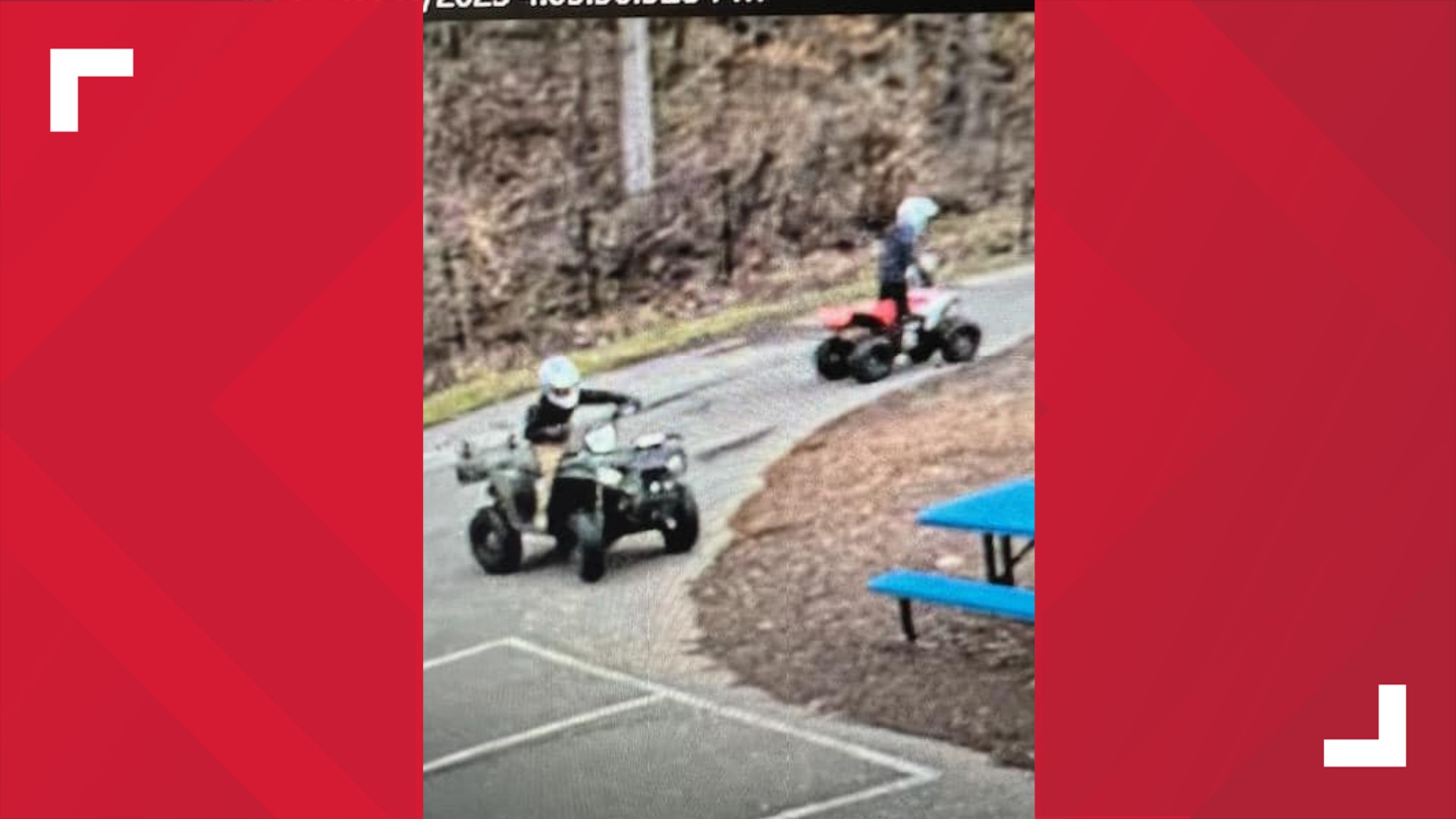 Police search for ATV riders who damaged CT school's sports field ...