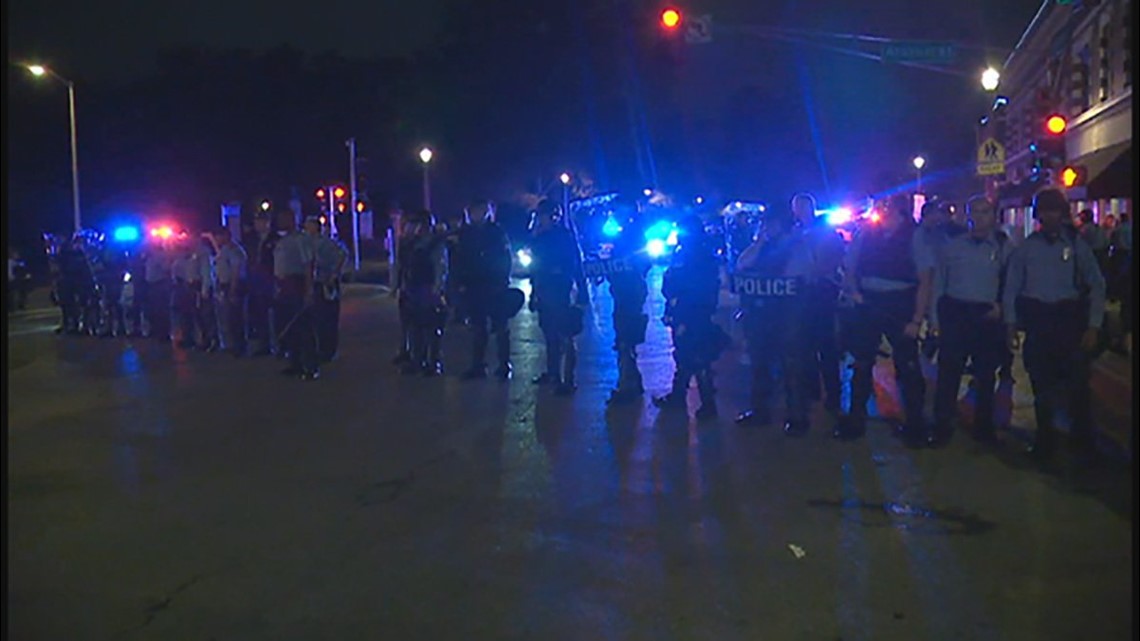 Protests Erupt For Second Night After Police Shooting In St. Louis ...