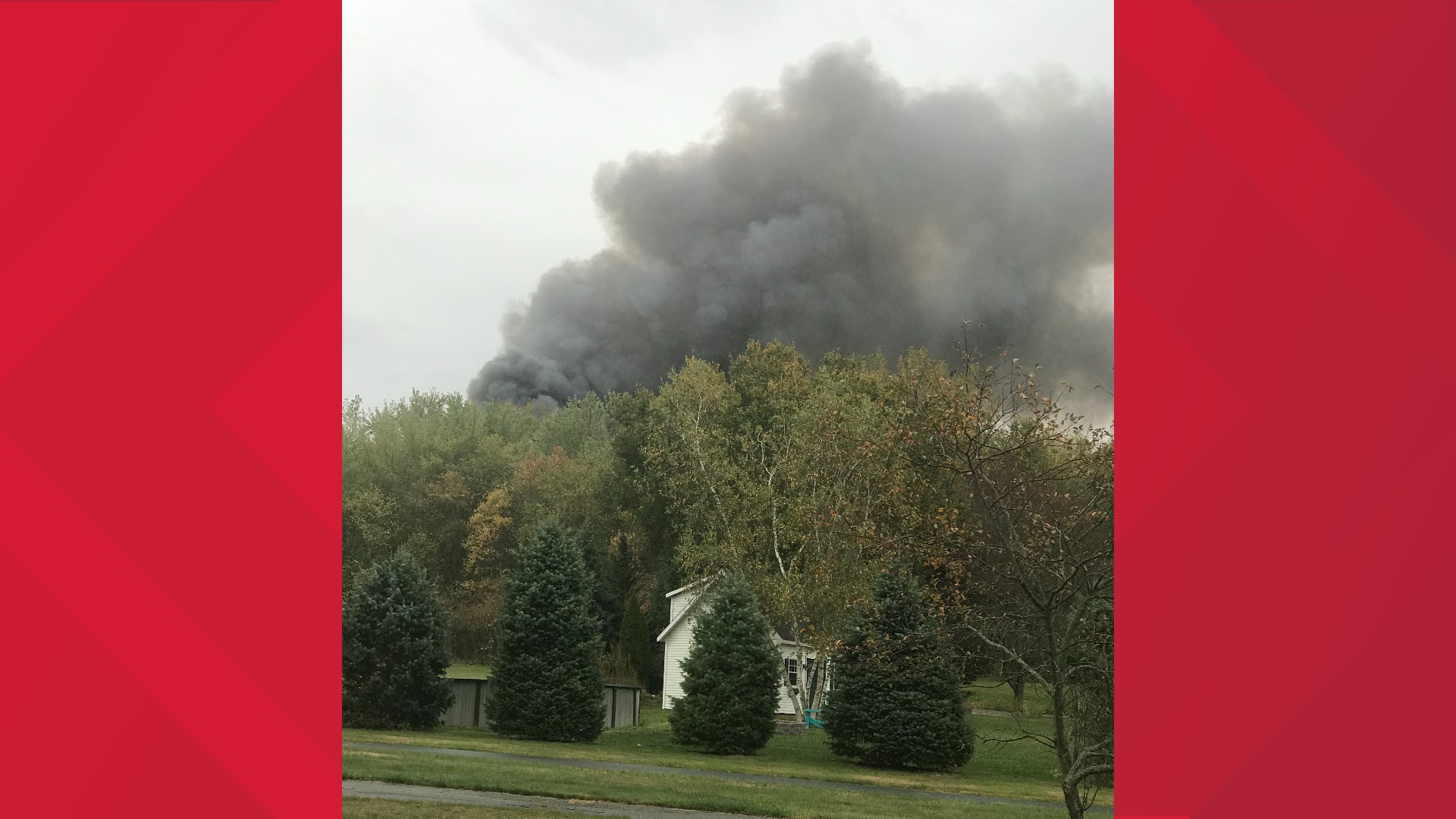 Horses let loose after large fire destroys historic barn in Ellington ...