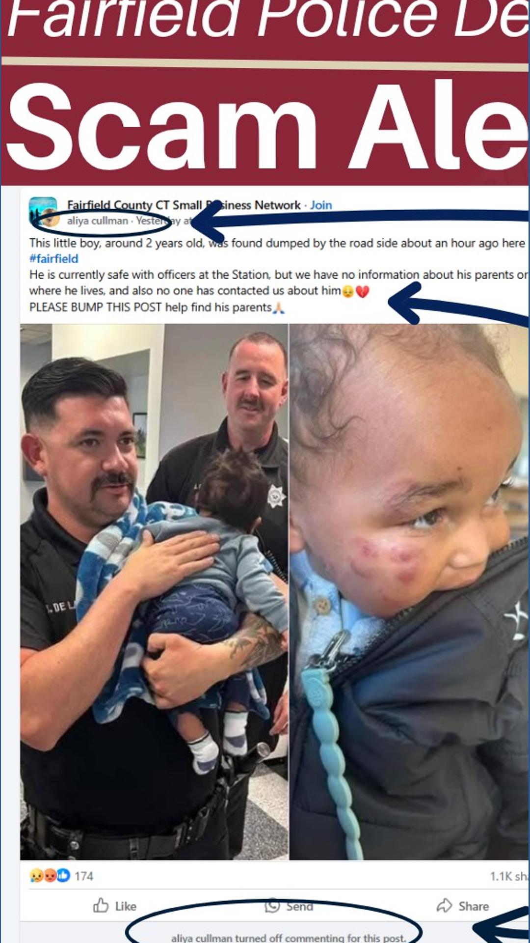 Fairfield, Conn. police debunk viral tragedy Facebook post | fox61.com