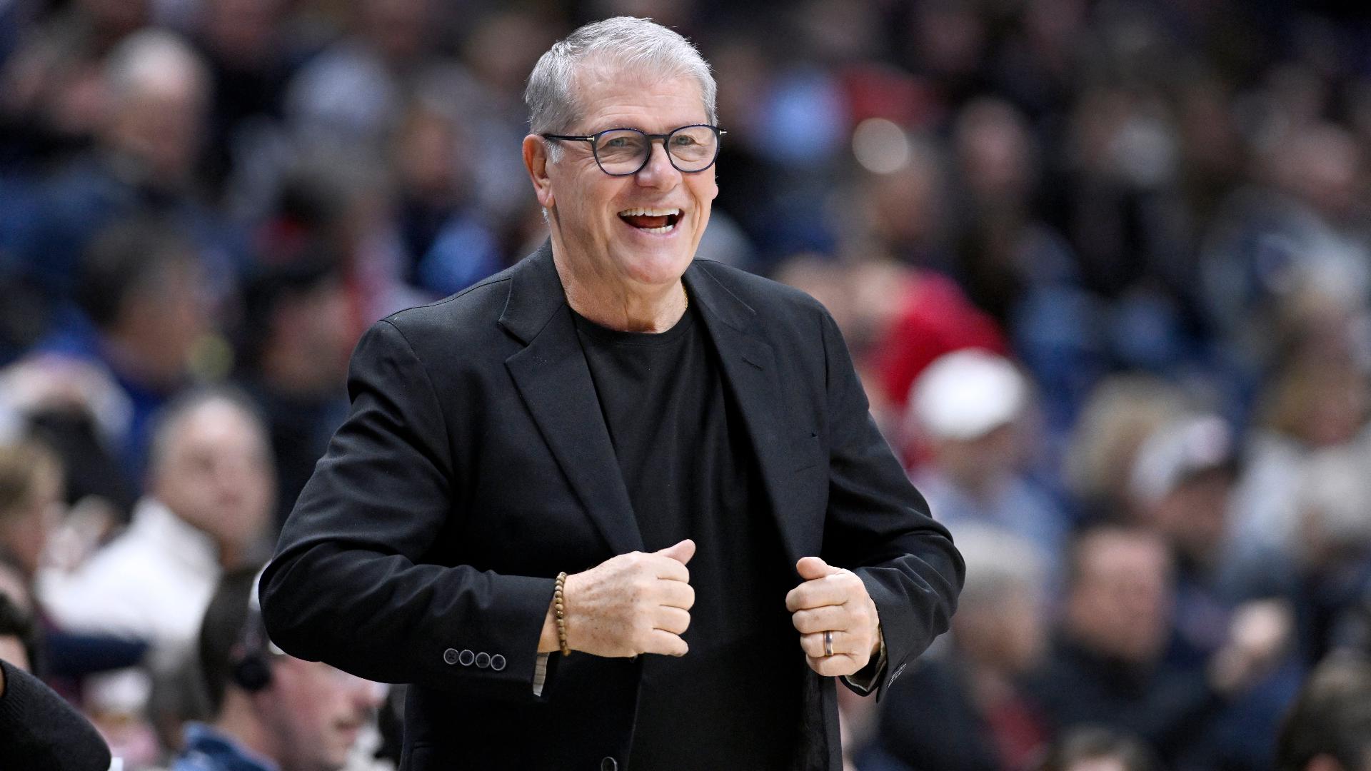 At 72 years old, UConn women’s basketball coach Geno Auriemma appears ...
