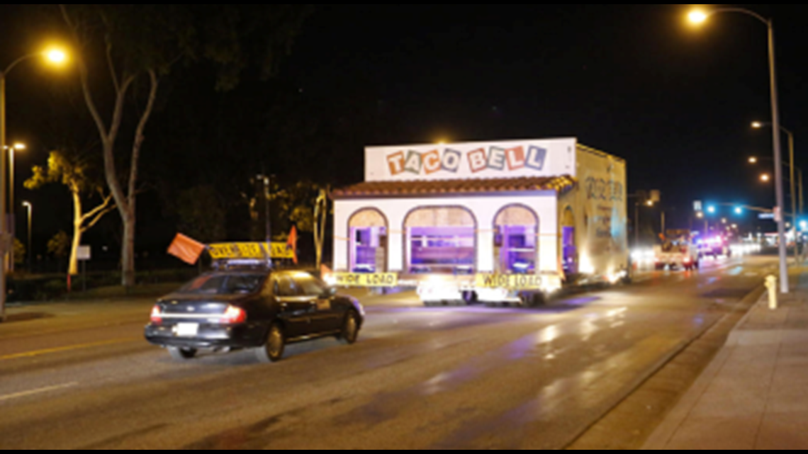 Taco Bell on the run: 1st location to be lifted and moved | fox61.com