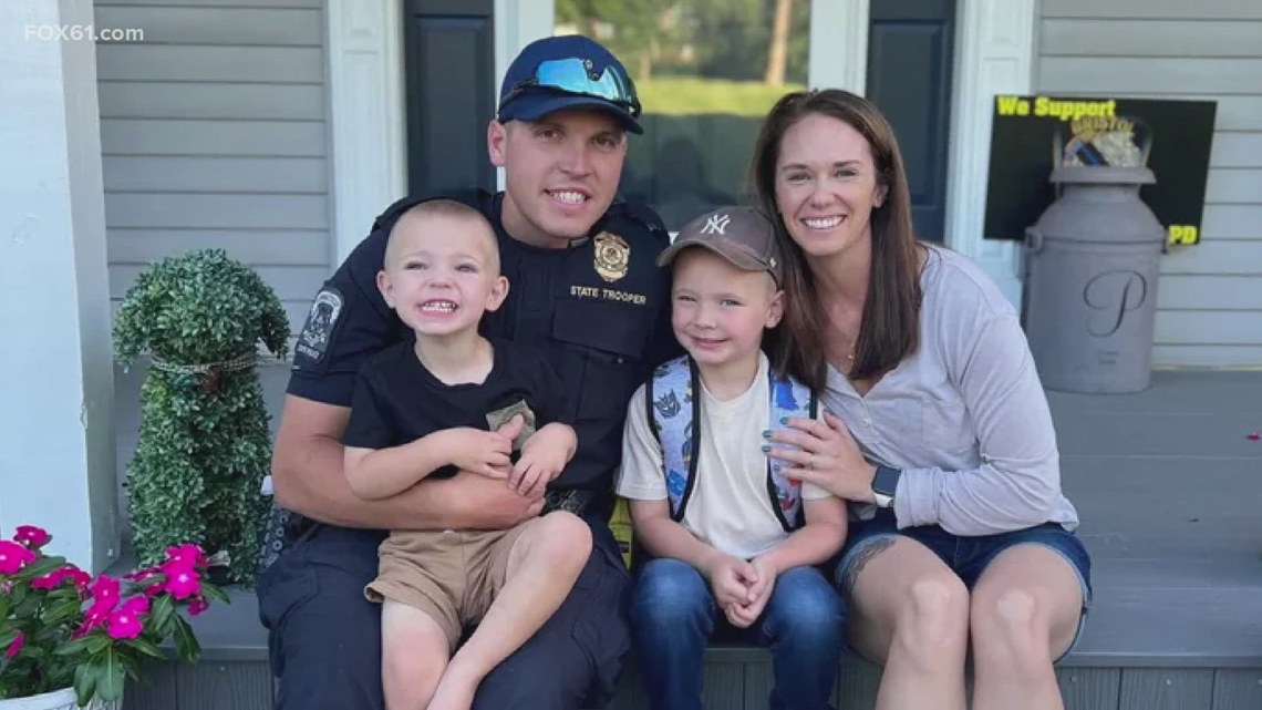 Widow of fallen State Trooper thanks community in letter | fox61.com