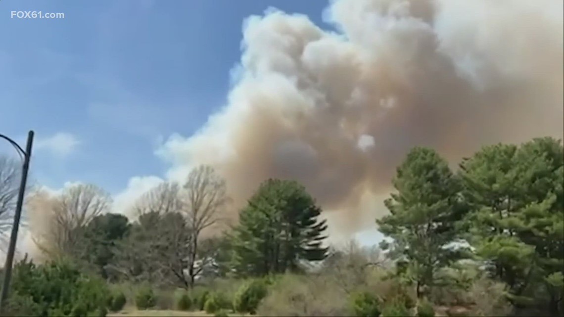 Connecticut firefighters help battle massive Rhode Island fire | fox61.com