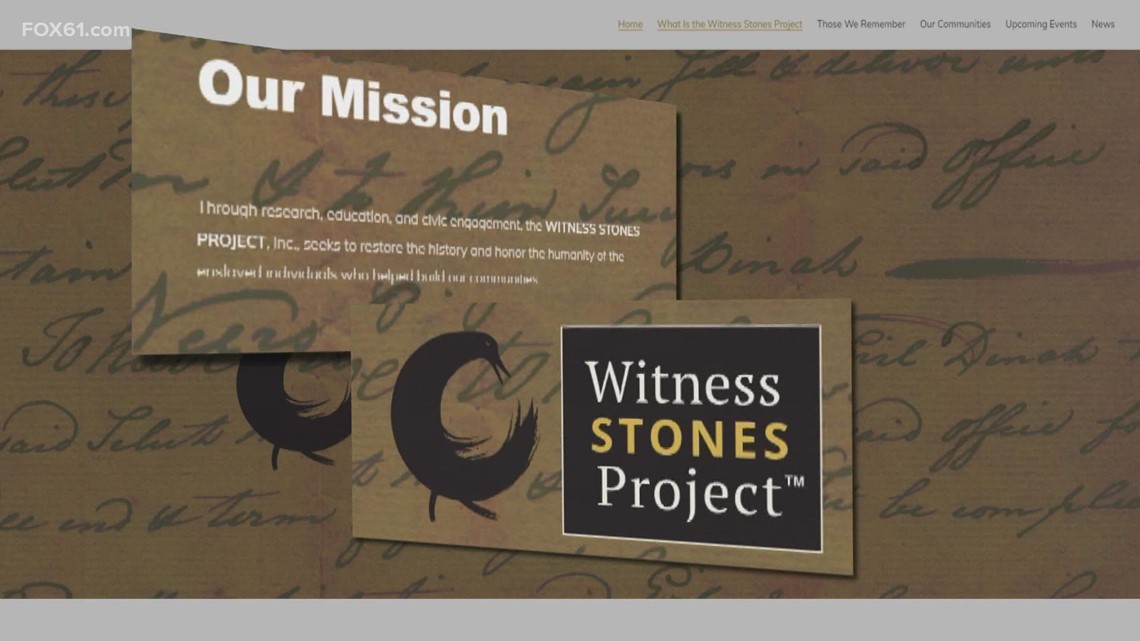 Witness Stones Project tells untold stories of Connecticut town | fox61.com