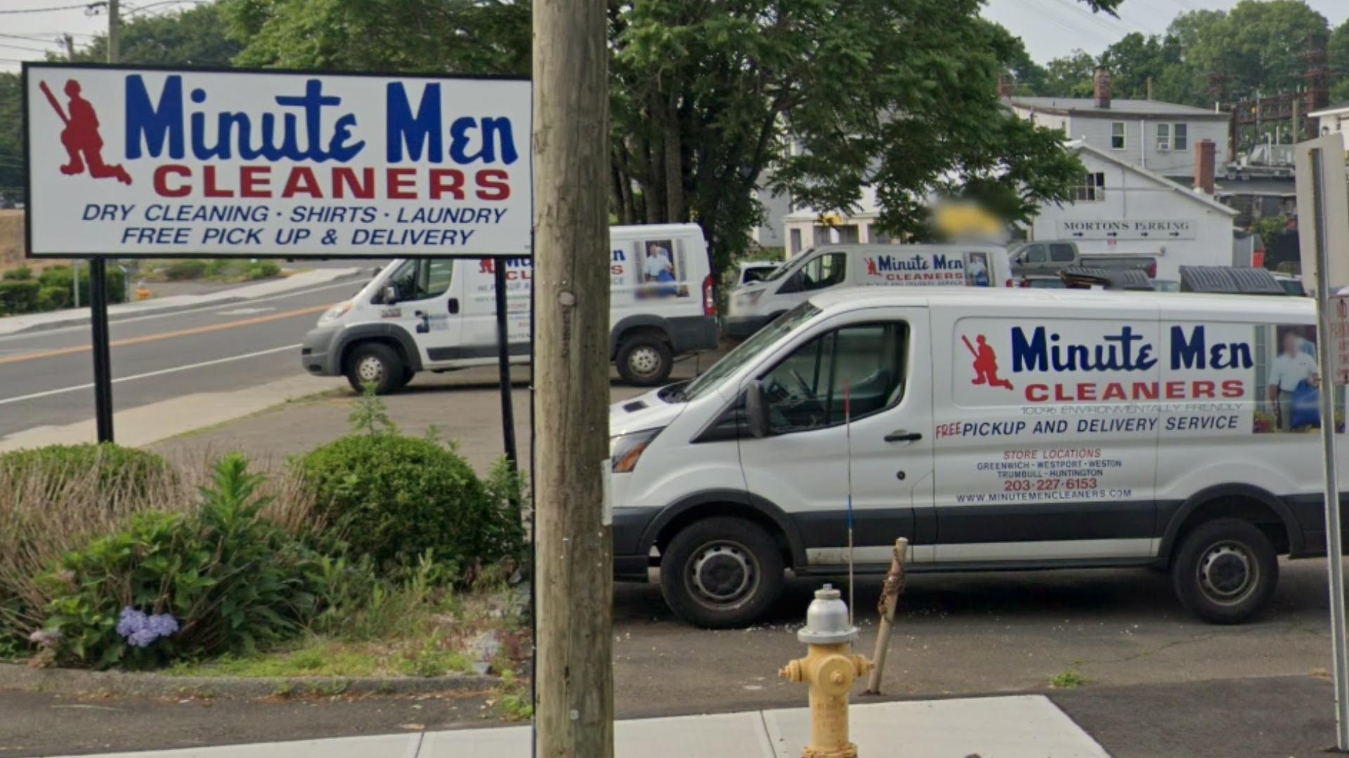 Man arrested after argument at Minute Men Cleaners in Westport | fox61.com