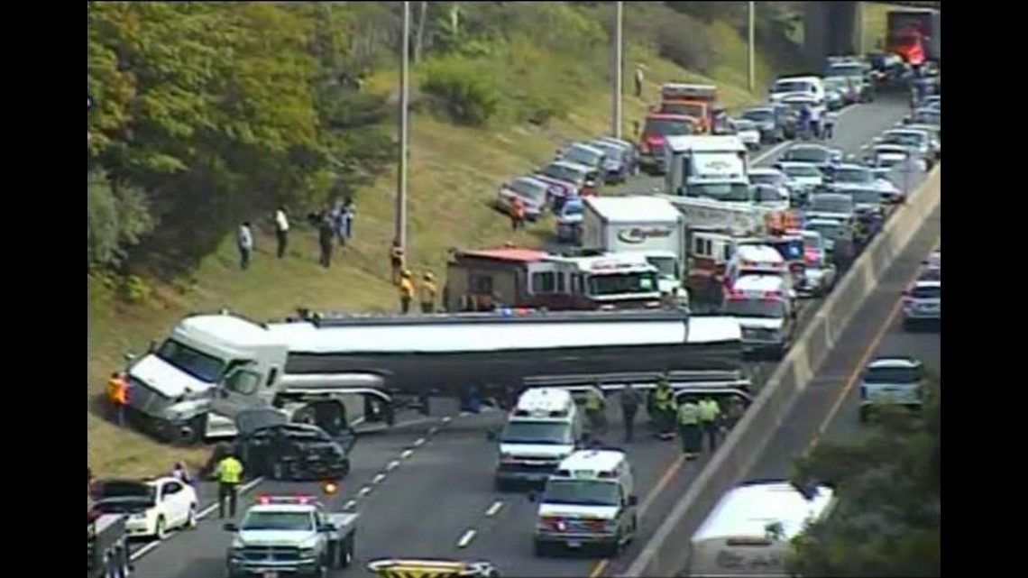 4 cars involved in Route 9 northbound crash in Middletown that caused ...