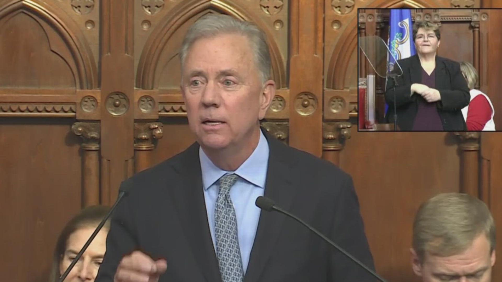 Connecticut Gov. Ned Lamont gives 2025 State of the State Address ...