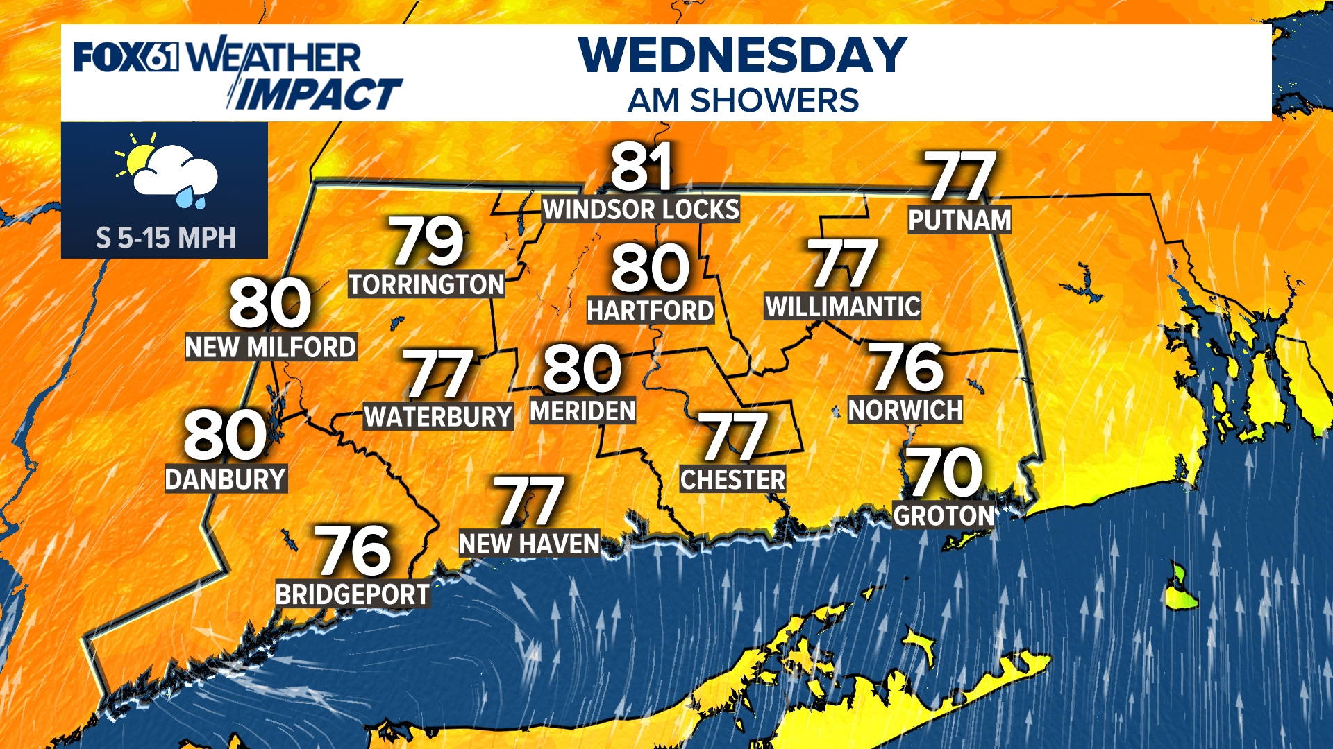 Connecticut's latest weather forecast | fox61.com
