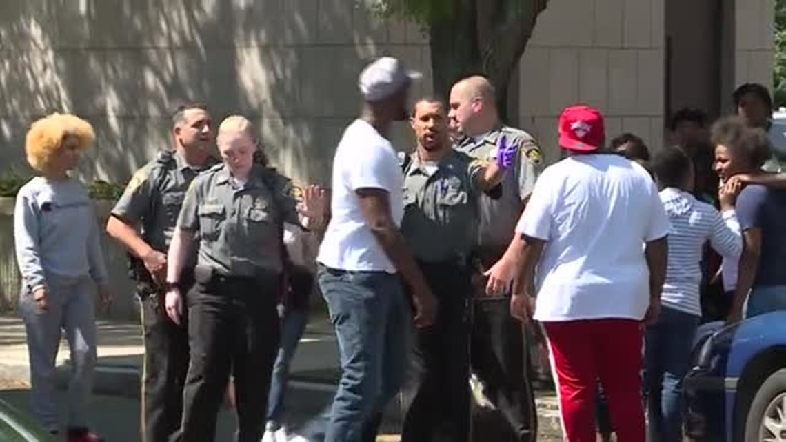 Exclusive: Murder suspect arraigned in Hartford; Families in shouting ...