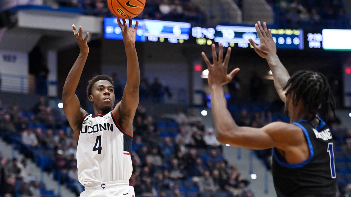 Newton's triple-double leads UConn past Buffalo | fox61.com