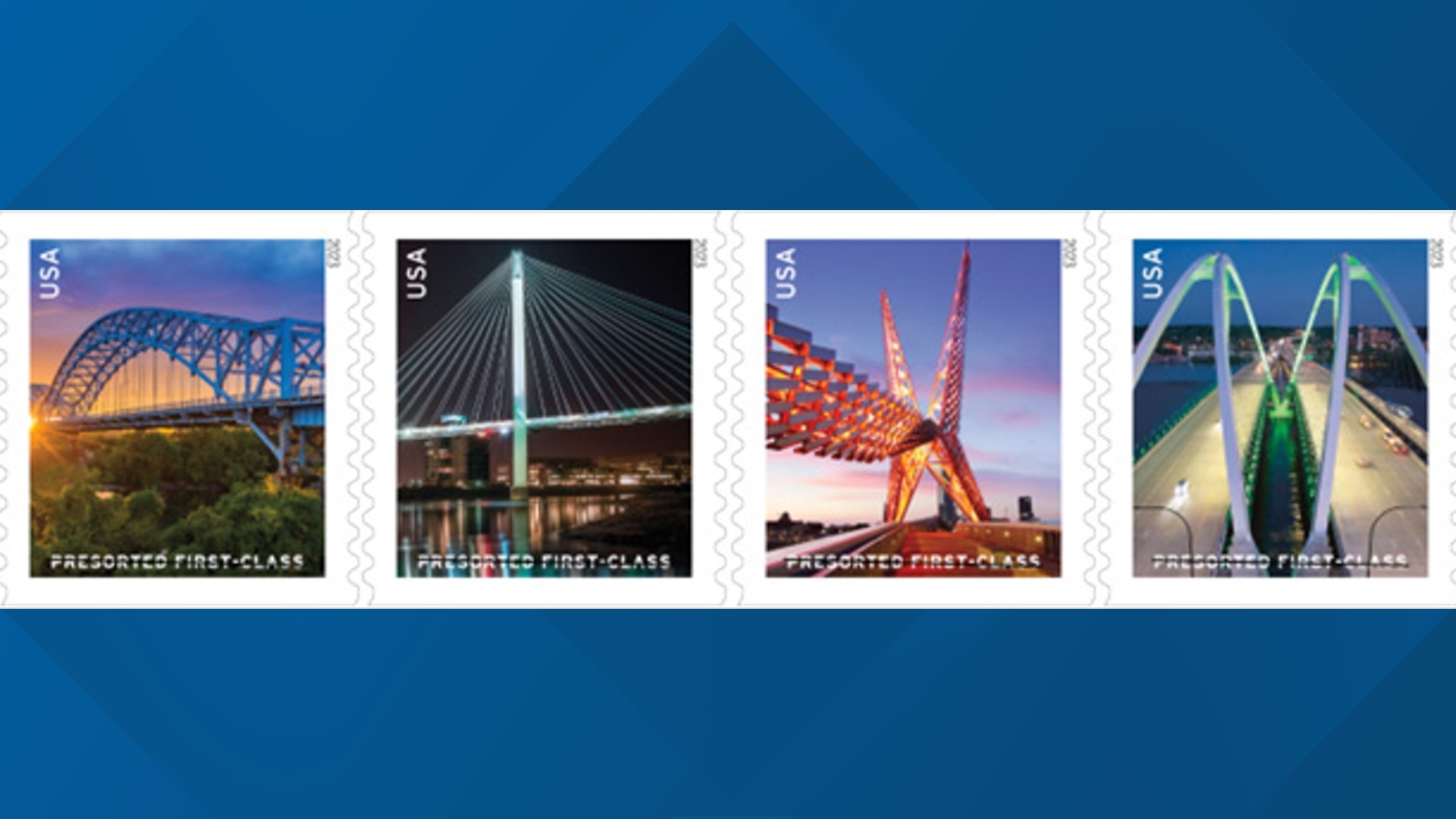 Photo of Connecticut bridge featured in USPS 2023 stamps | fox61.com