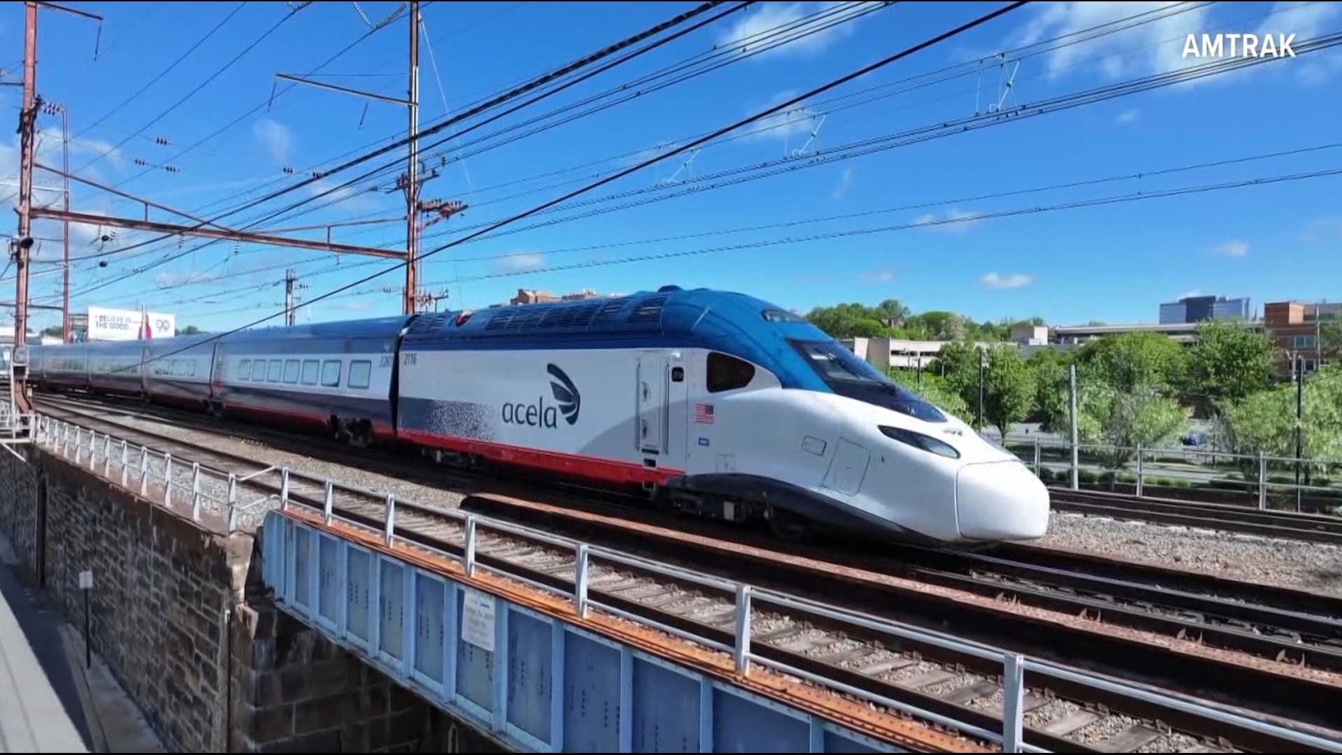 Amtrak unveils five new high-speed Acela trains at New Haven | fox61.com