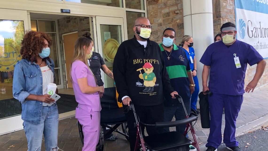 Family, friends celebrate Glenn Merritt's COVID-19 recovery | fox61.com