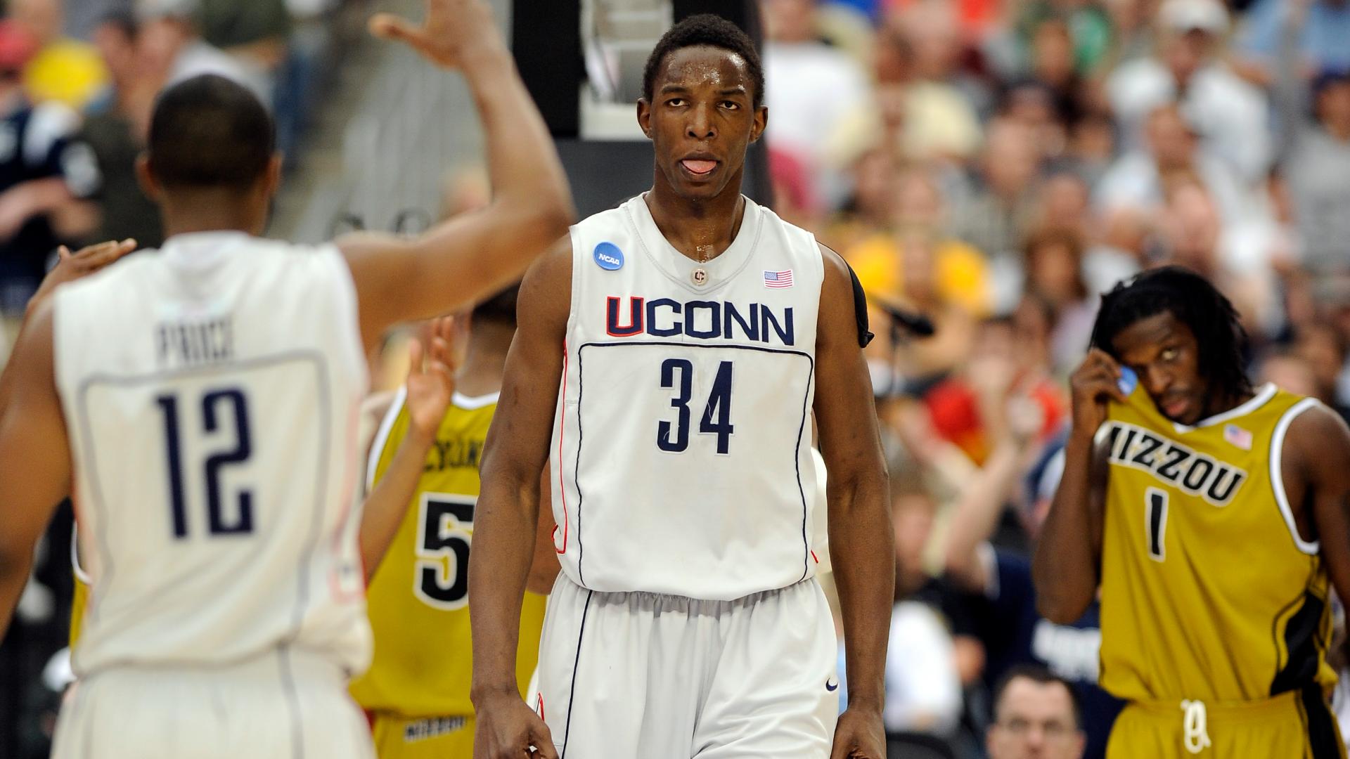 UConn men’s basketball legend Hasheem Thabeet to enter Huskies of Honor ...