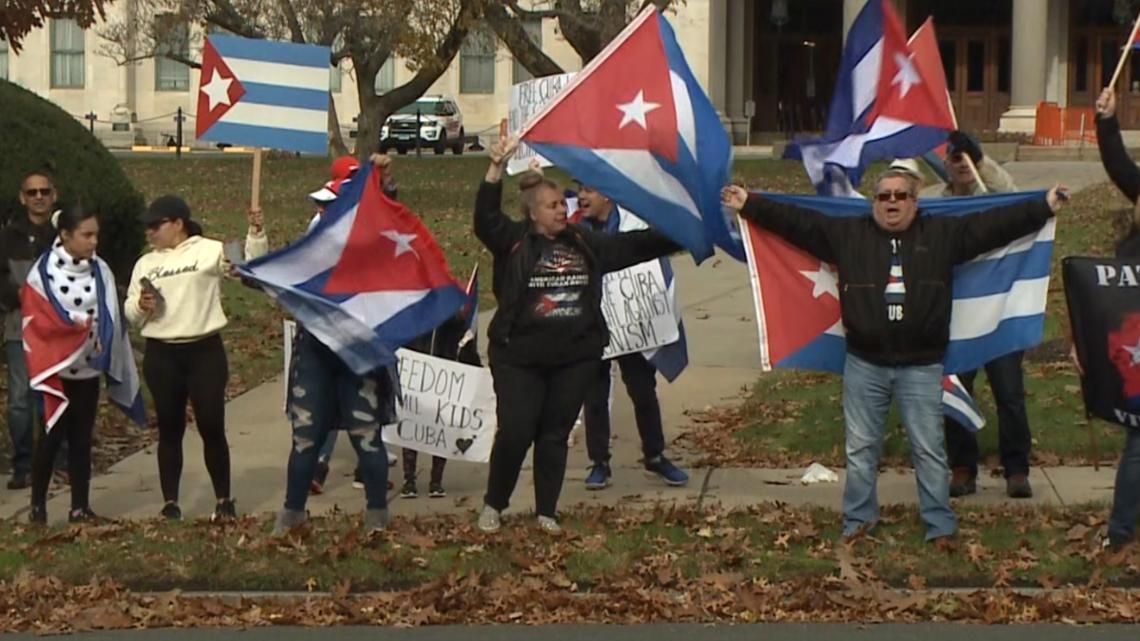 Connecticut rally at state capitol ahead of Cuba democracy march ...