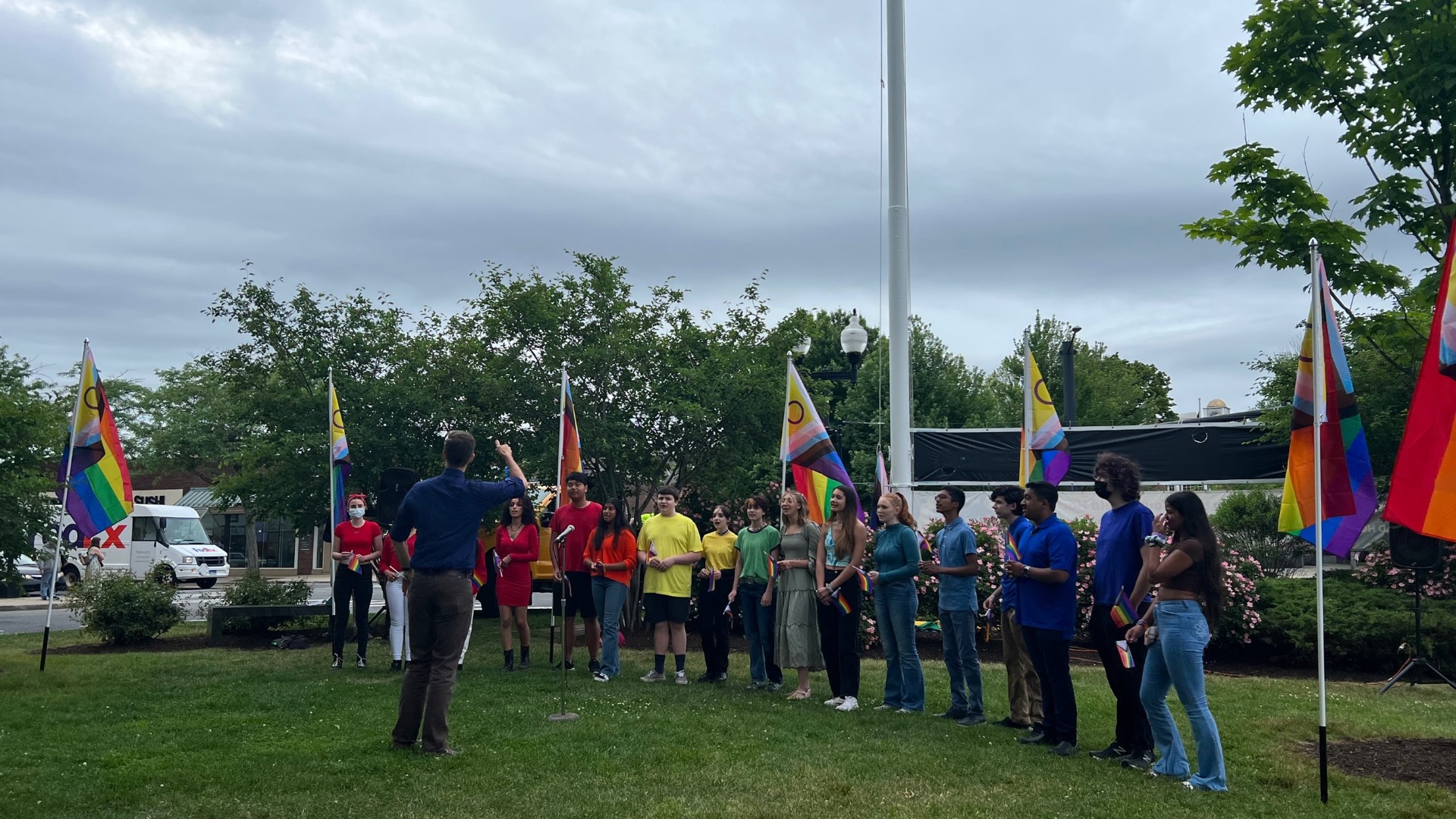 West Hartford raises Pride flag for Pride Month | fox61.com
