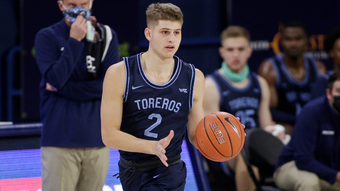 Calcaterra transfers to UConn from San Diego for 5th year | fox61.com