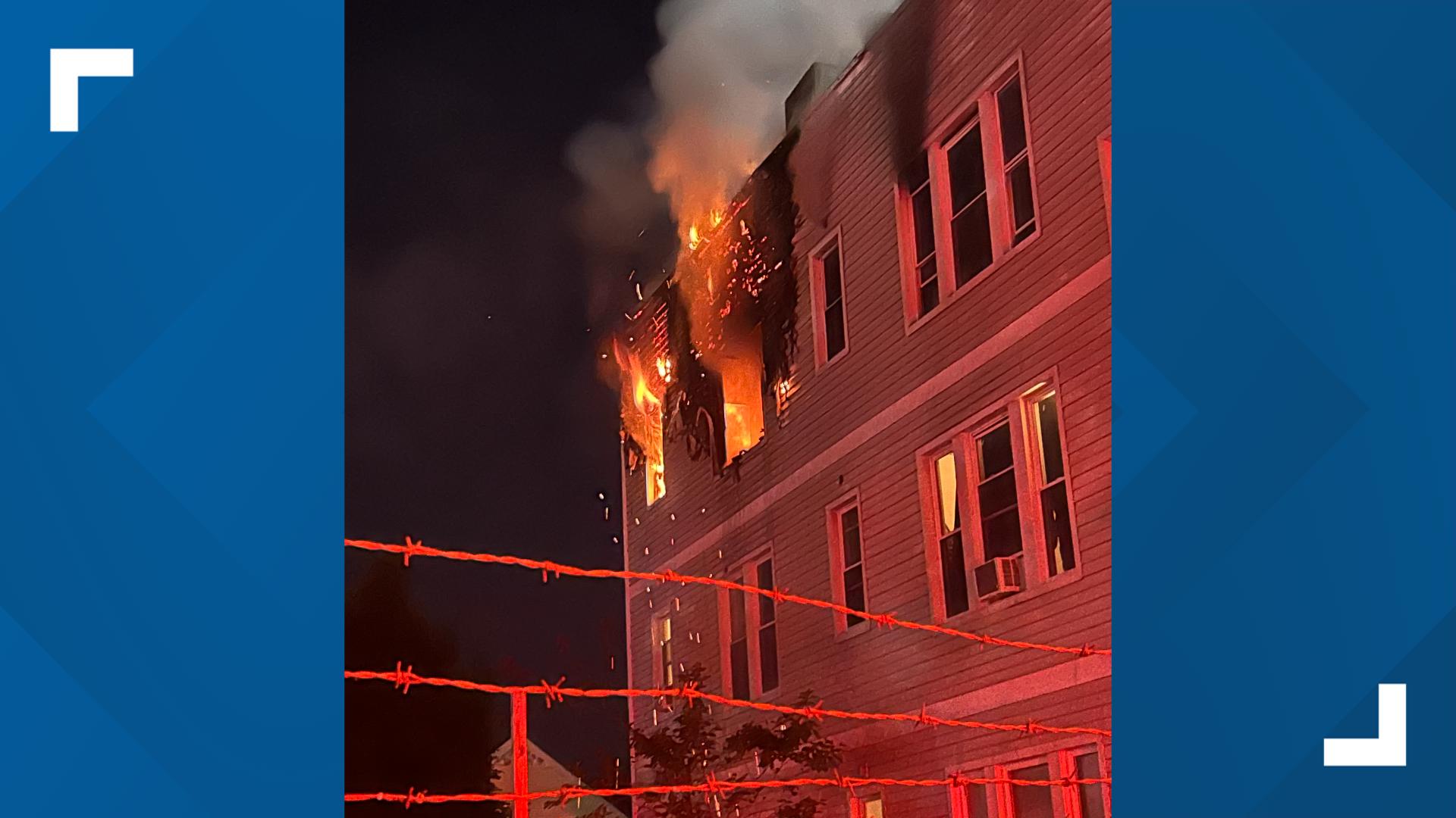 Second-alarm fire damages New Haven three-family home, dog dies | fox61.com