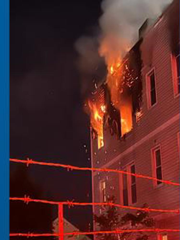 Second-alarm fire damages New Haven three-family home, dog dies | fox61.com