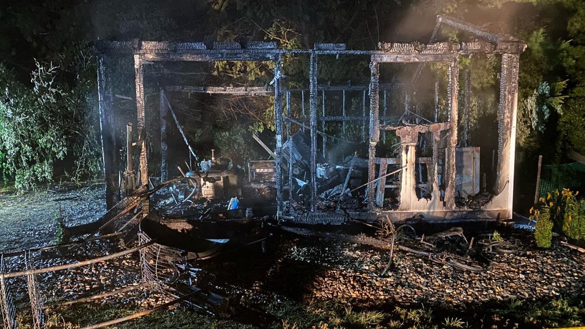 Lightning strikes cause fires in Tolland County | fox61.com