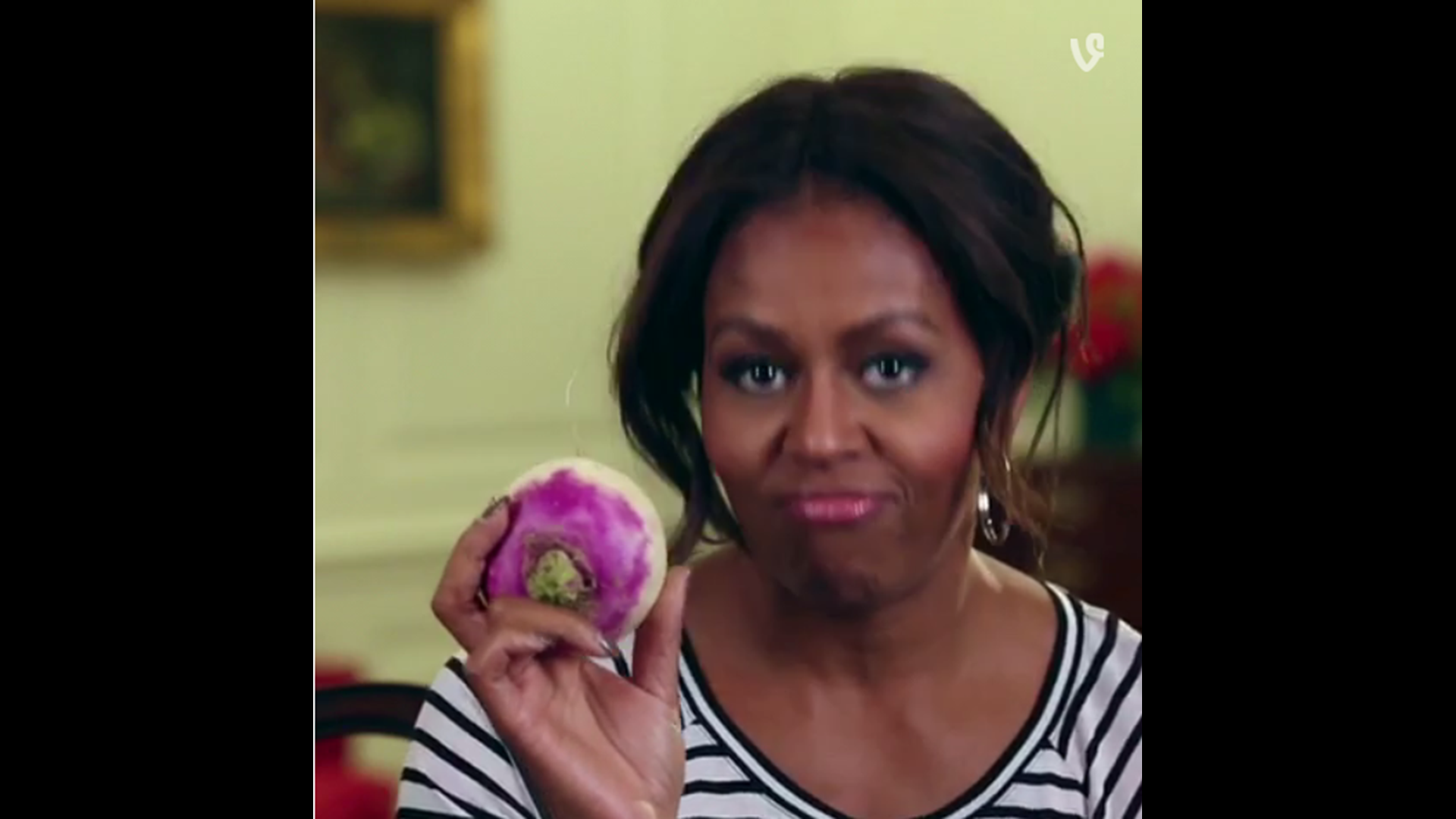 Why Was Michelle Obama Dancing With A Turnip? | fox61.com