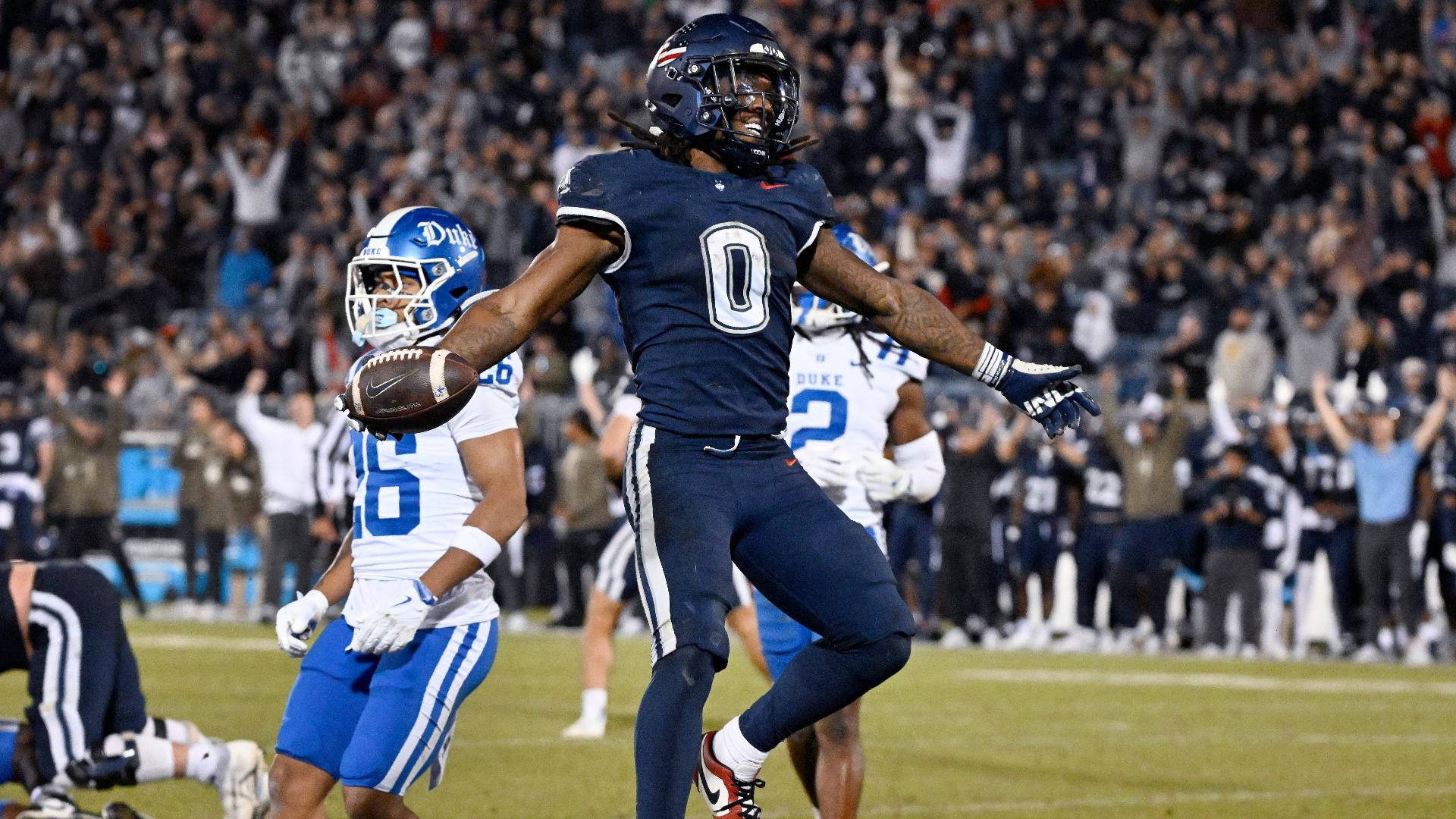 UConn football stuns Duke 37-34 in one of Rentschler Field’s greatest ...