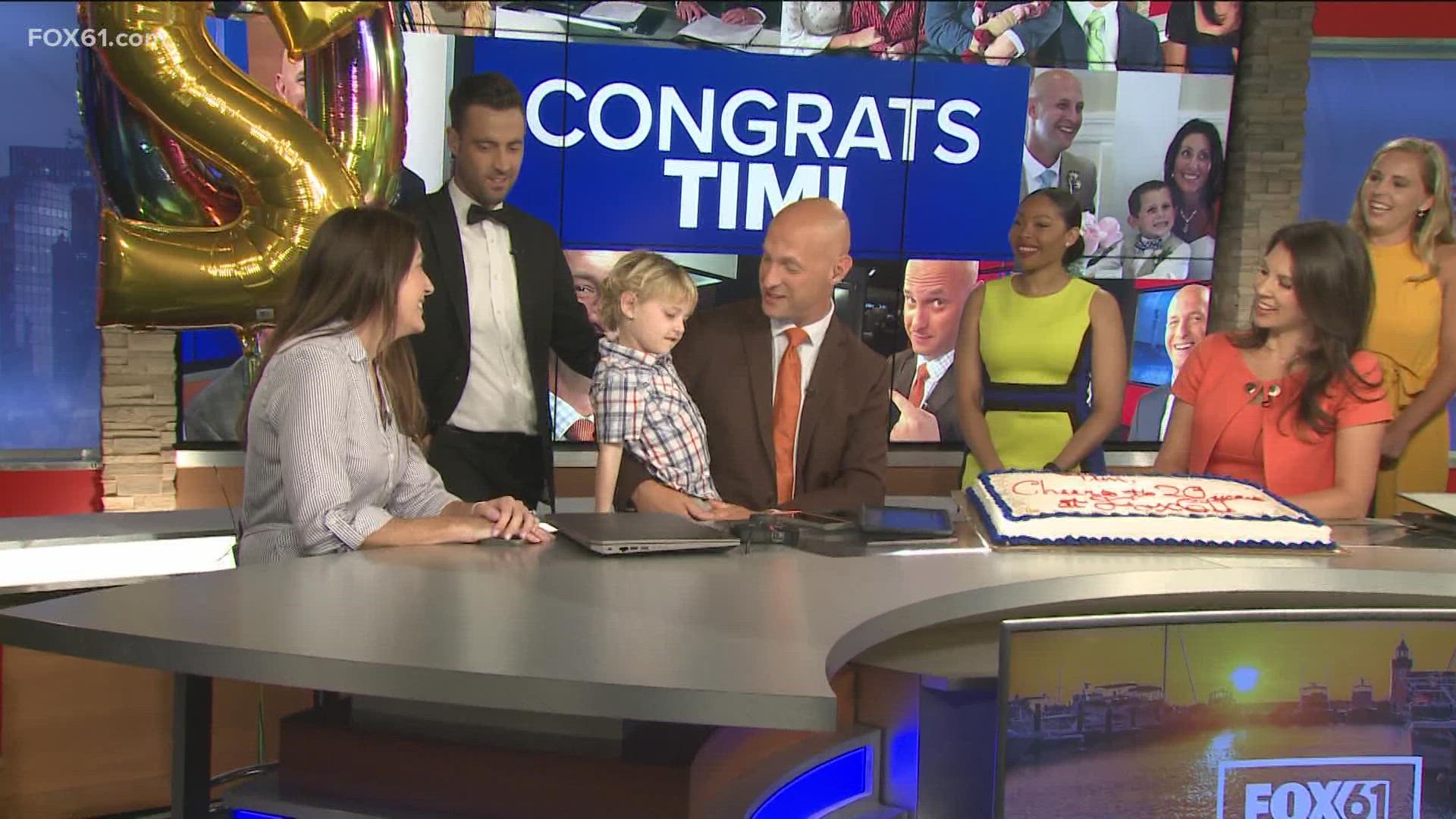 Congratulations Tim Lammers for 20 years at FOX61! | fox61.com