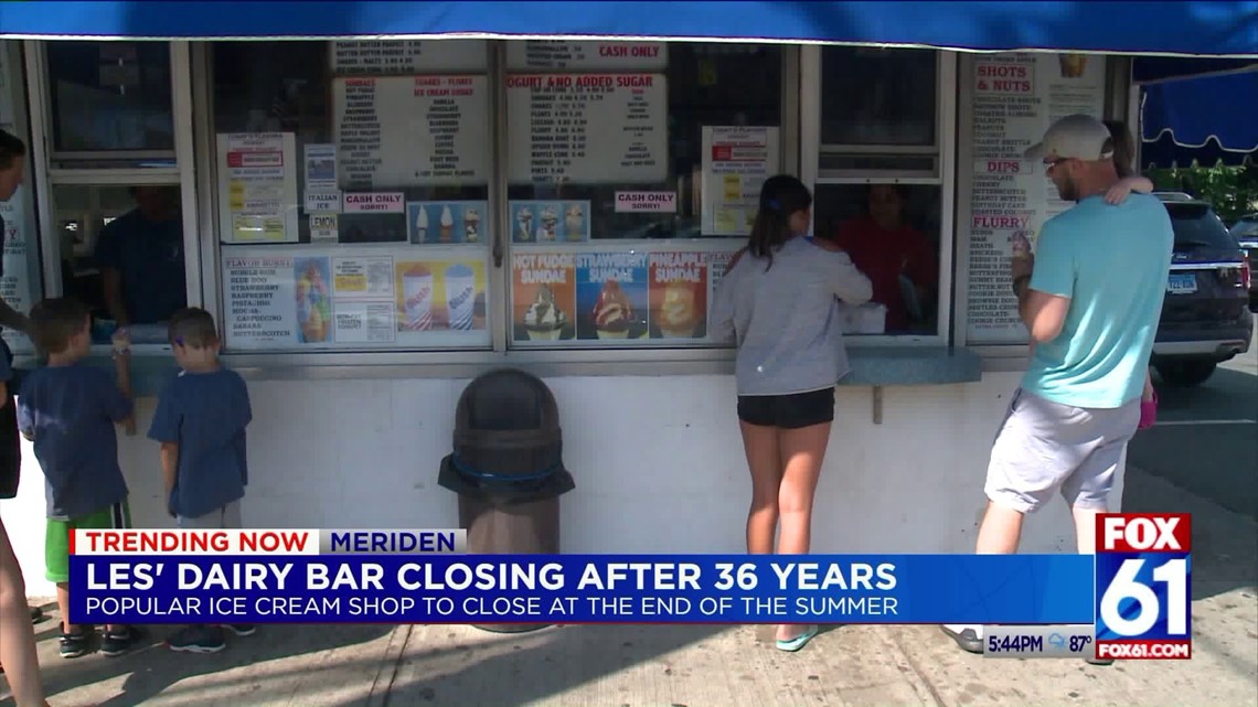 Les’ Dairy Bar in Meriden closing after 36 years | fox61.com