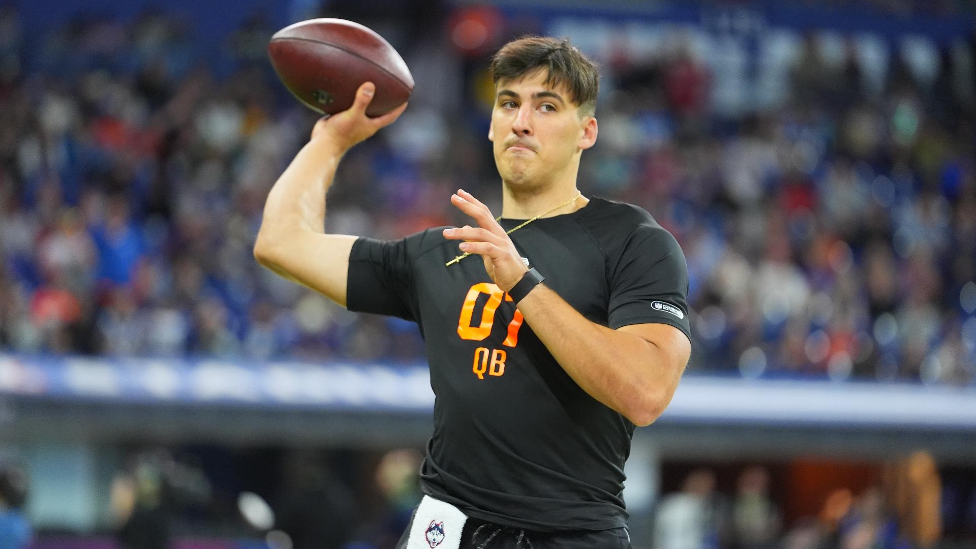 UConn football star QB Joe Fagnano signs 3-year NFL deal with Baltimore ...
