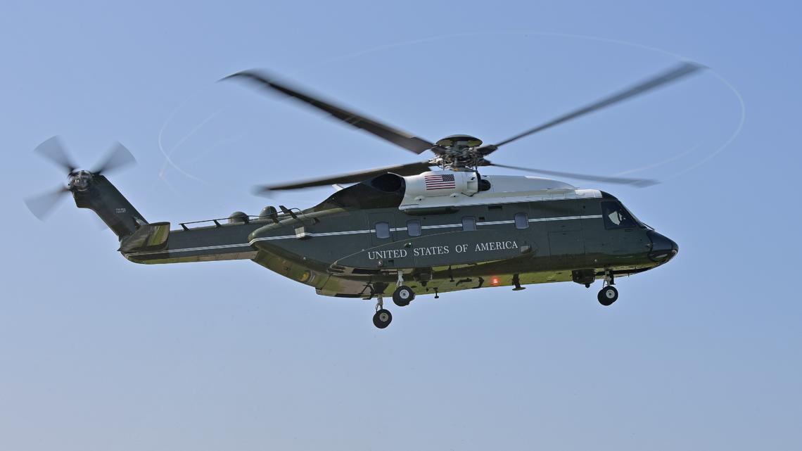 Sikorsky presidential helicopter built in Stratford, Conn. | fox61.com