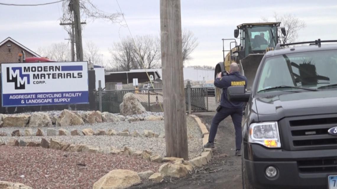 Man dies after being trapped in gravel machine in Hamden: Fire ...