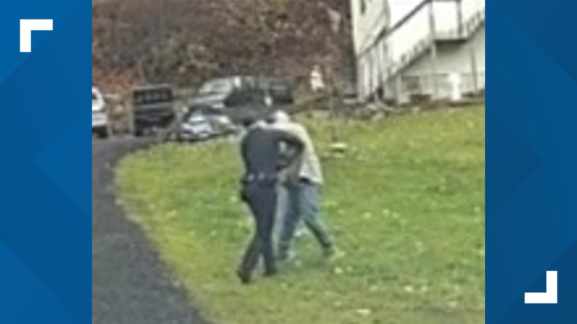 Bodycam video shows man punch Newtown police officer in the face ...